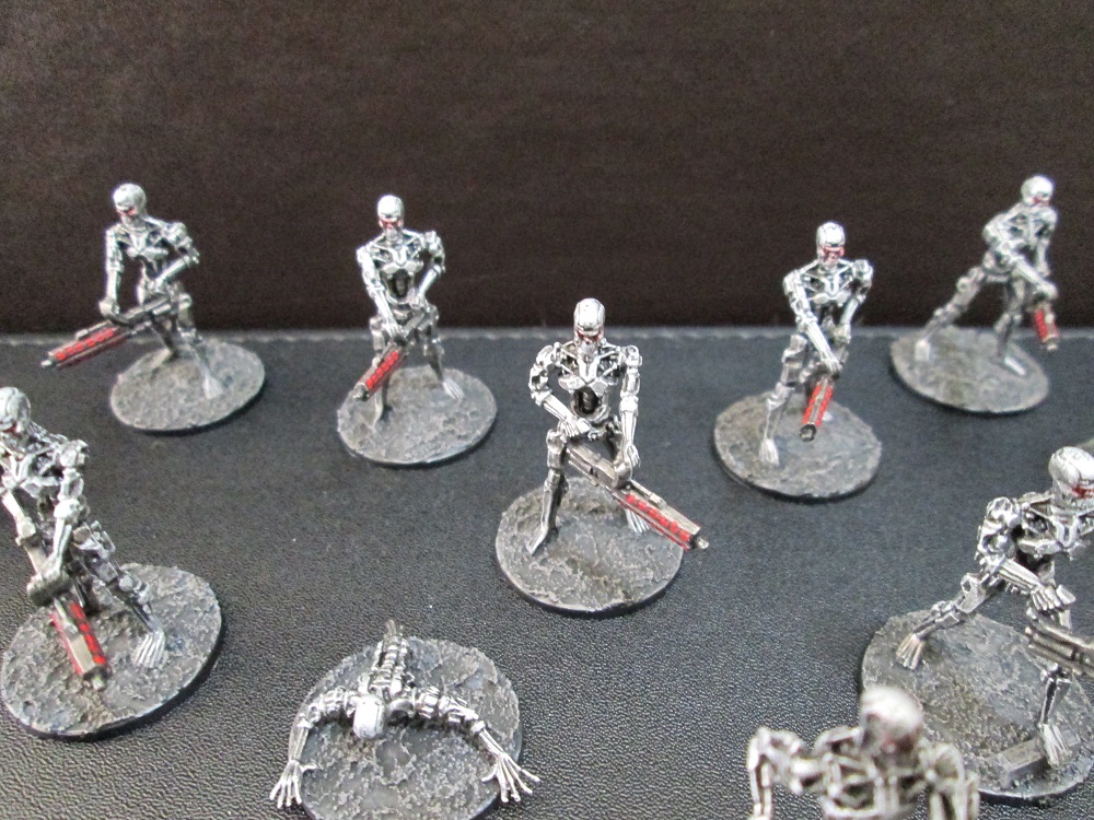 Crucium Giger's Miniatures Blog: Terminator Miniatures Game - Endoskeletons