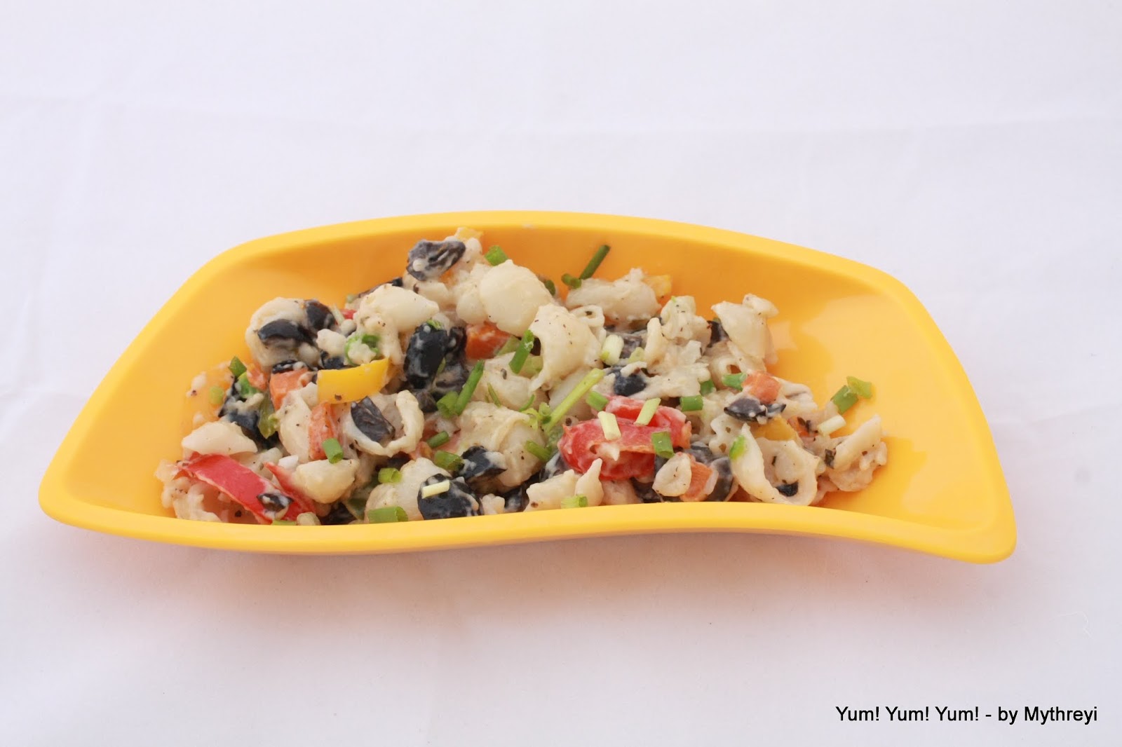 Yum! Yum! Yum!: Creamy Shell Pasta