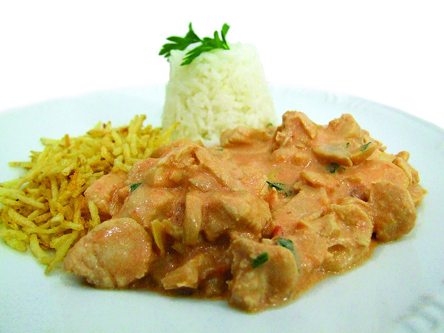 Strogonoff de frango