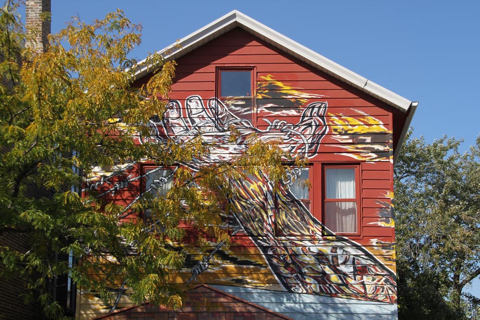 Chicago - Architecture & Cityscape: Pilsen Murals [Hector Duarte's House]