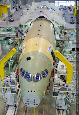 news feed generator: Airbus starts final assembly of A350 XWB