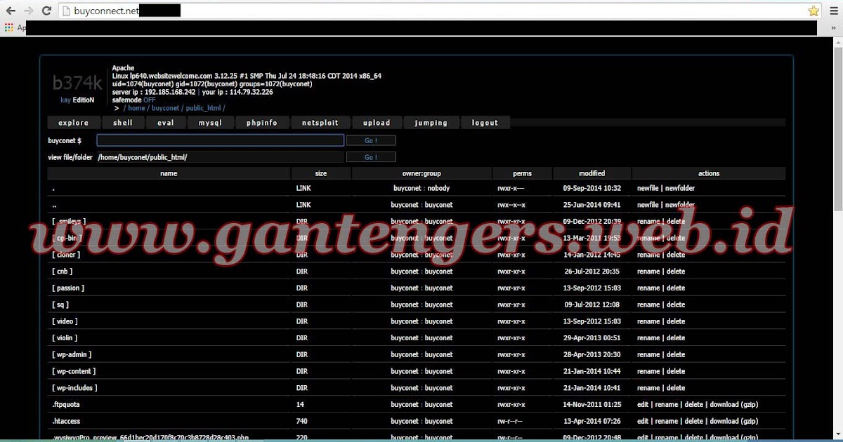 Cara Mencari Shell Backdoor yang Sudah Tertanam Di Dalam Website