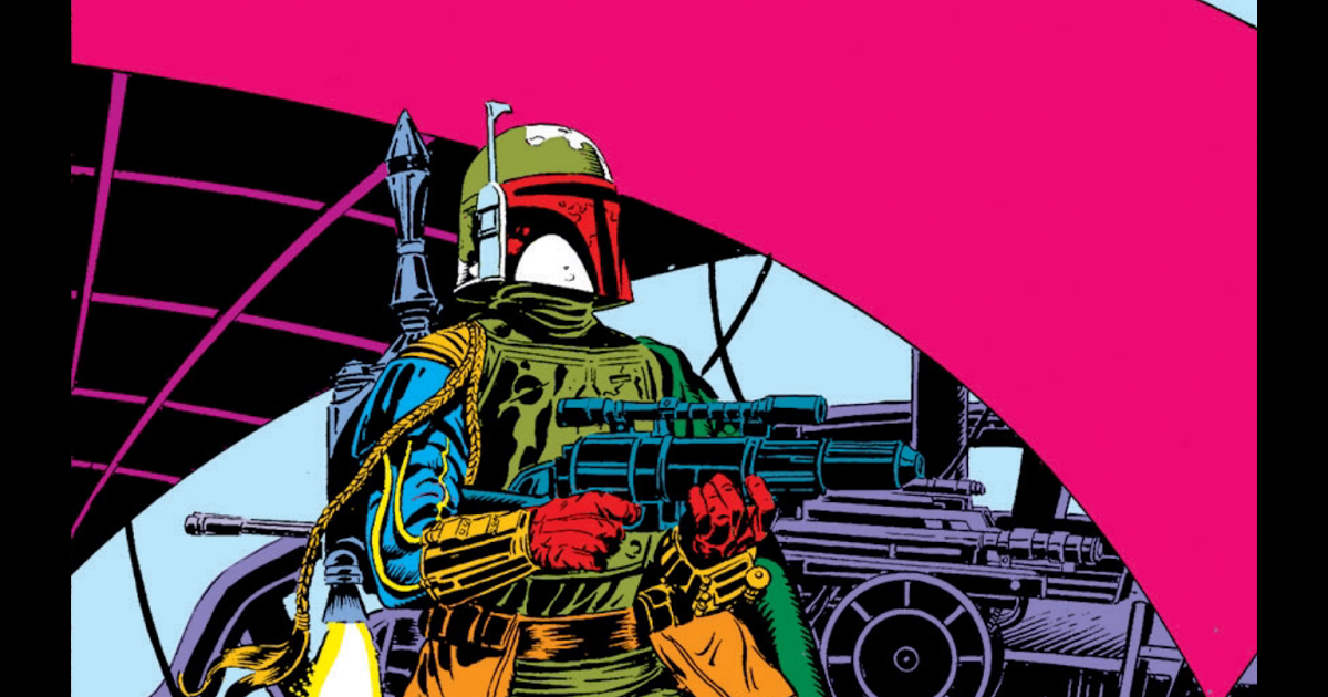 Boba Fett using jetpack