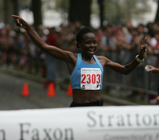 writing about running: 5 Questions with Janet Cherobon-Bawcom