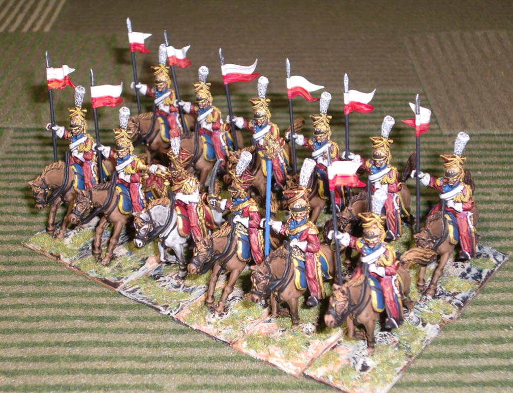 WAB Corner: Front Rank Red Lancers - Ready to Charge Home!