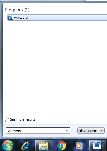 Memulai Aplikasi Microsoft Office Word - ILMU KOMPUTER