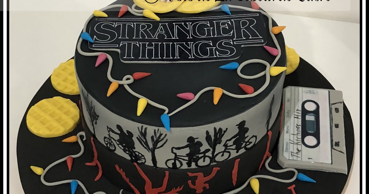 La Caseta de Sucre: TARTA STRANGER THINGS