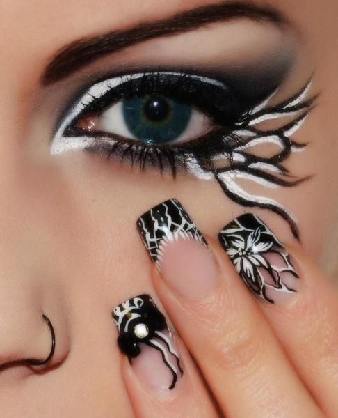 How To Coordinate Your Nail Art With Your Makeup