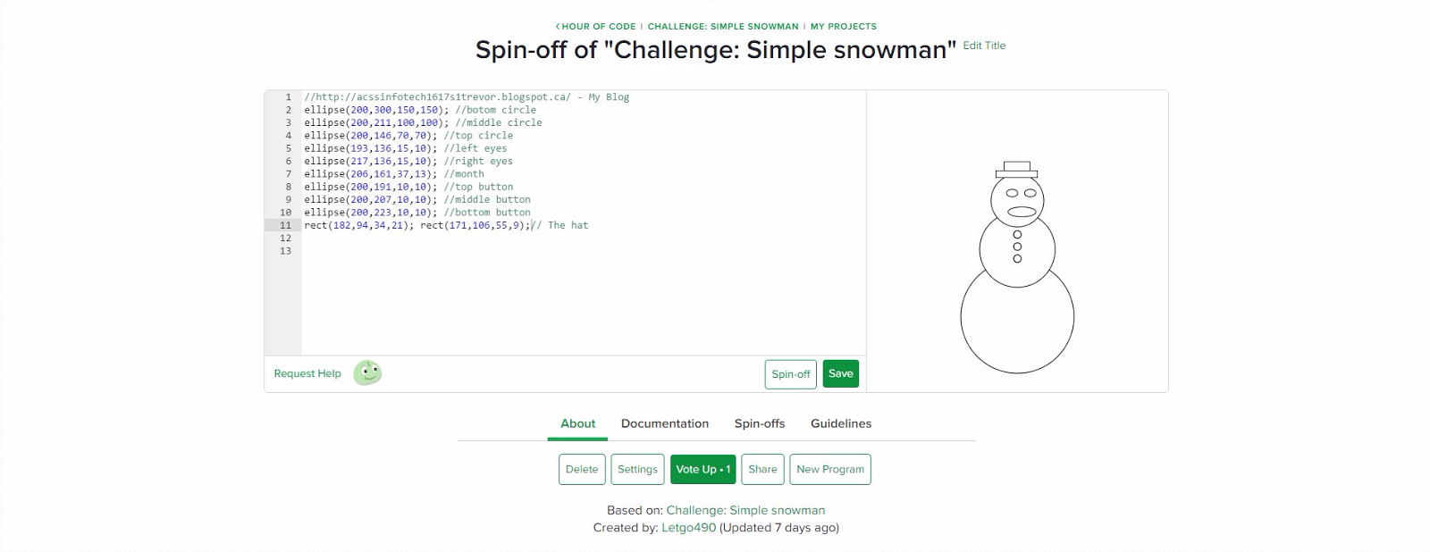 ACSSinfoTech1617 Trevor: Khan Academy - Javascript
