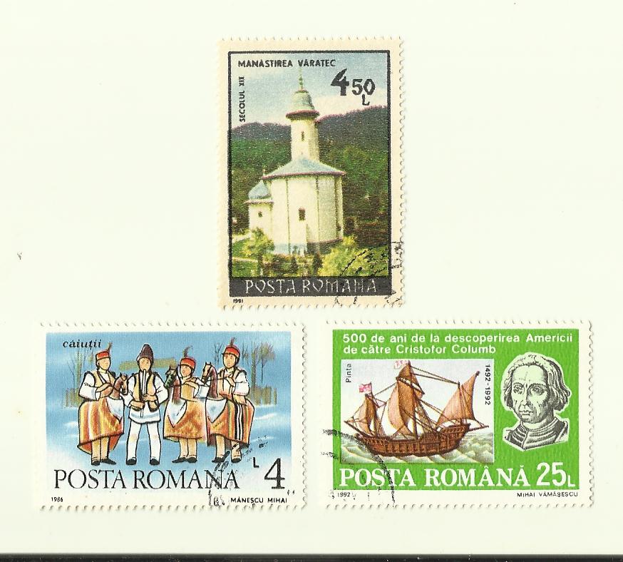 mizan matawang dan setem: Old And New Stamps Of Posta Romana ( Europe )