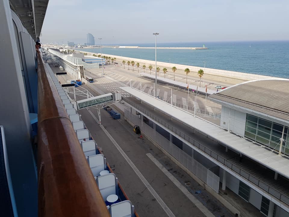 Barcelona: our first ever port of call