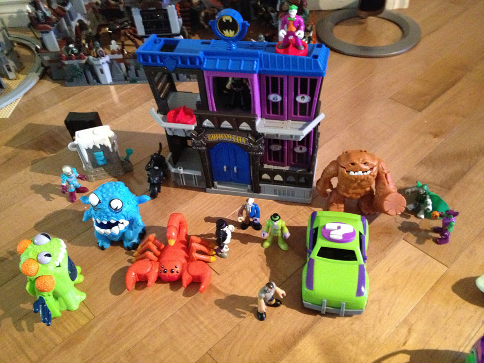 Fully Jointed Play Figures: Fisher Price Imaginext & Playskool ...