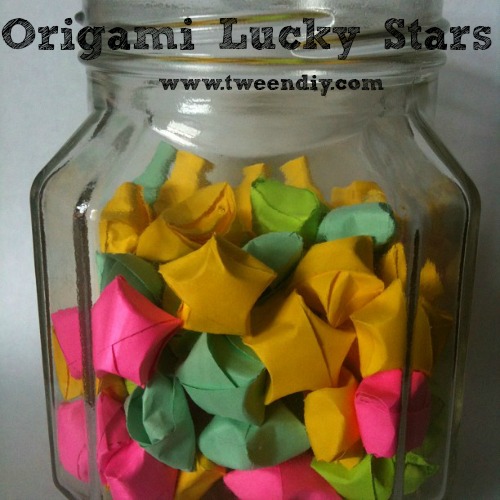 tween diy: Origami Stars Tutorial