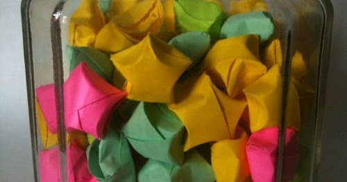 tween diy: Origami Stars Tutorial