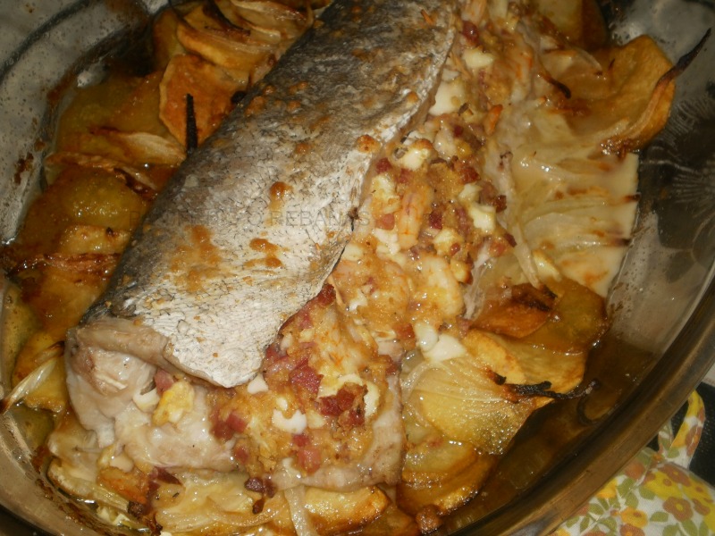 PAN FRITO O REBANÁS: PESCADO RELLENO