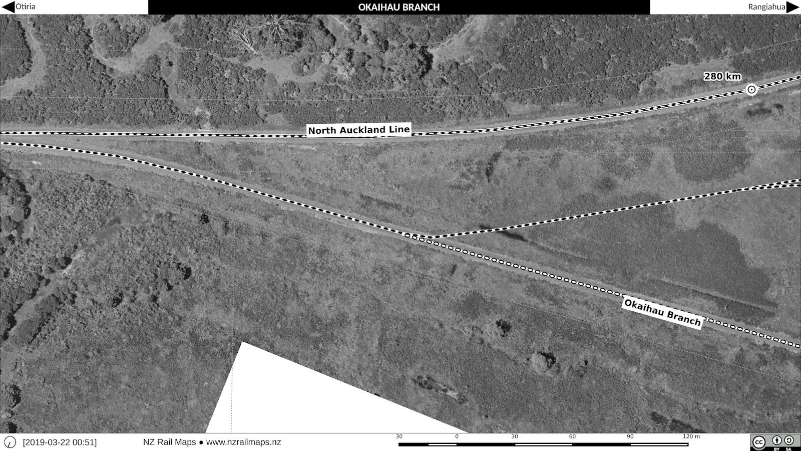 North Auckland Line [3A]: Okaihau Branch 1 – Otiria – New Zealand Rail Maps