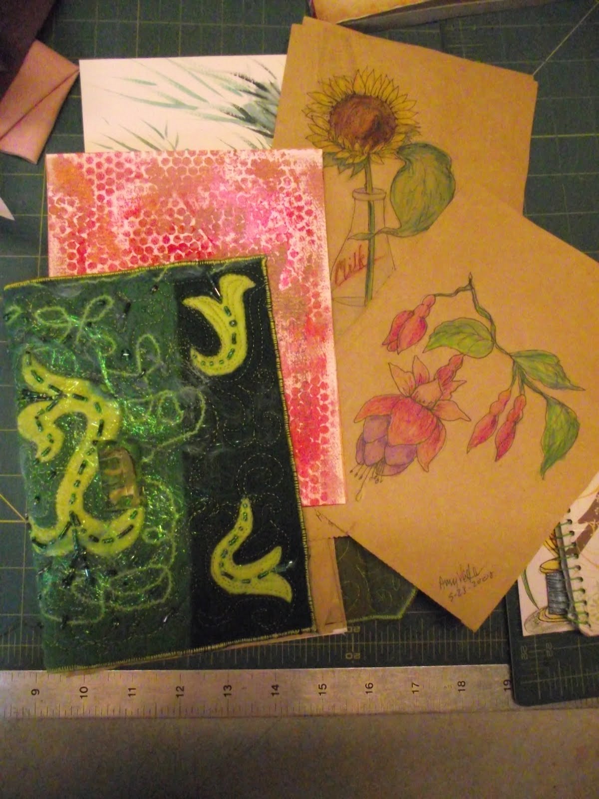 Amy's Art Journal: Cover Drawing