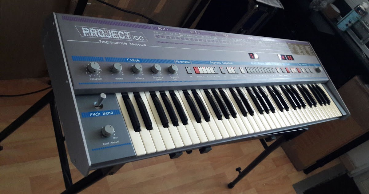 MATRIXSYNTH: SOLTON PROJECT 100 - RARE SSM based vintage polyphonic ...