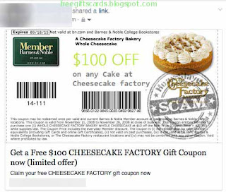 Discount Coupons and Promo Codes 2020: Cheesecake Factory Coupons