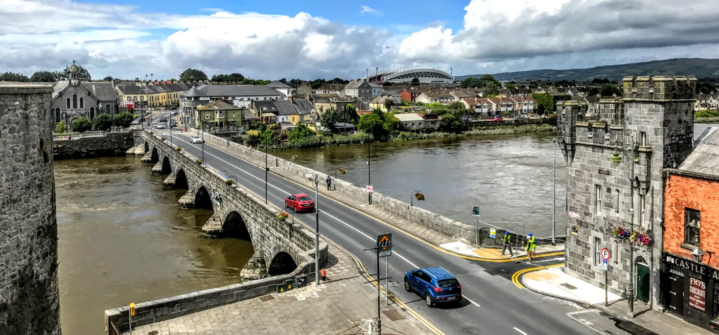 Patrick Comerford: The Toll House, a Gothic folly beside Thomond Bridge