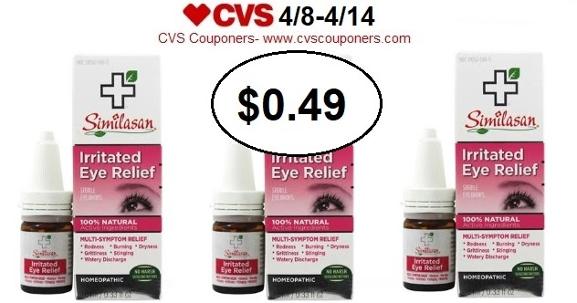 *HOT* Pay $0.49 for Similasan Allergy Eye Relief Drops at CVS! | CVS ...