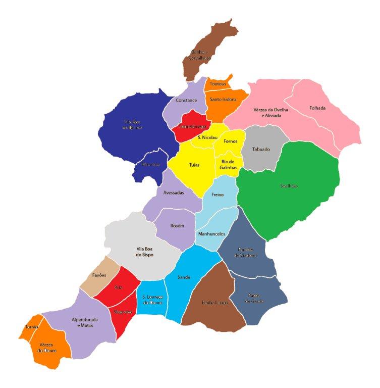 Marcoense: Proposto novo mapa de freguesias