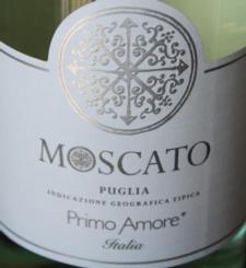 Jacob Diehl's Wine Blog: Primo Amore Moscato