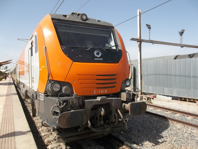 LA PASSION DU TRAIN: Locomotives Alstom au Maroc avec Christian D.