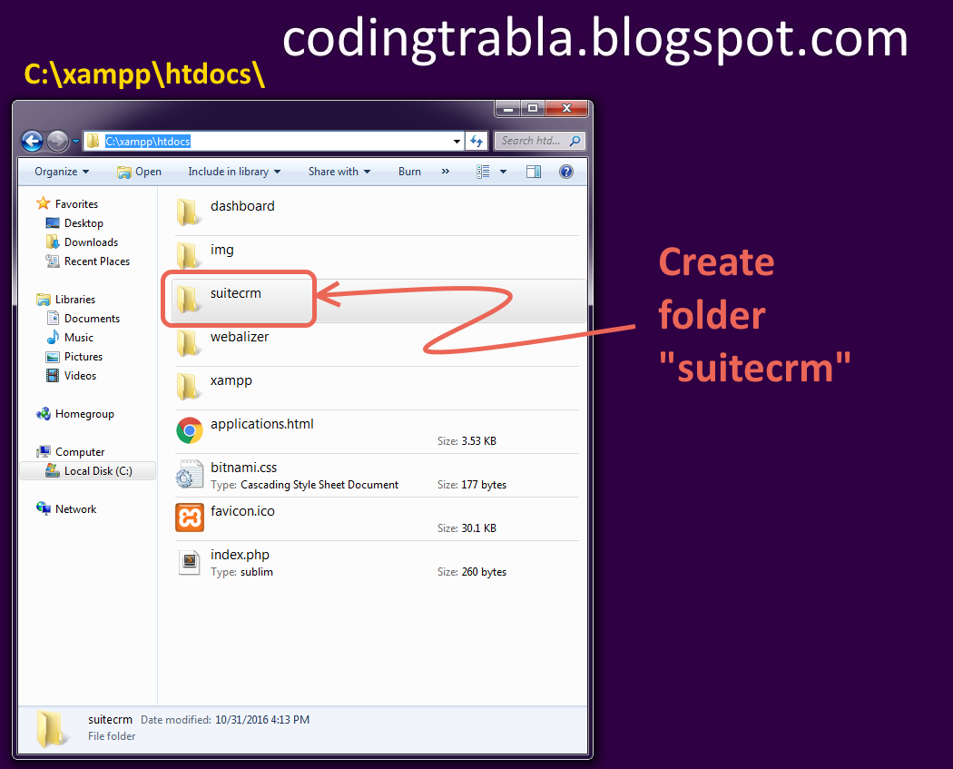 Codingtrabla Tutorials Install Erp Cms Crm Lms Hrm On Windows And Linux Install Suitecrm 776