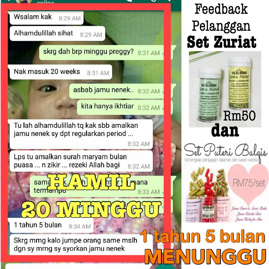 Review Jamu Nenek D'Azaa - Pilihan Jamu Terbaik Untuk Kesihatan Wanita ...