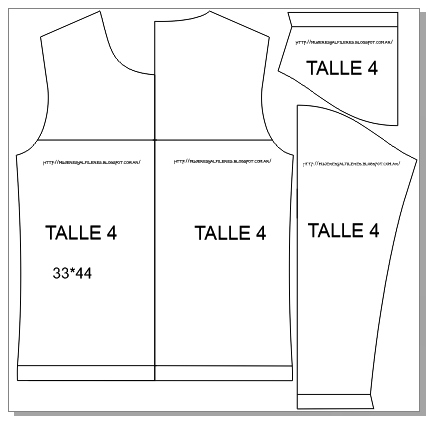 CORTE Y CONFECCIÓN: LINDOS MOLDES BASES