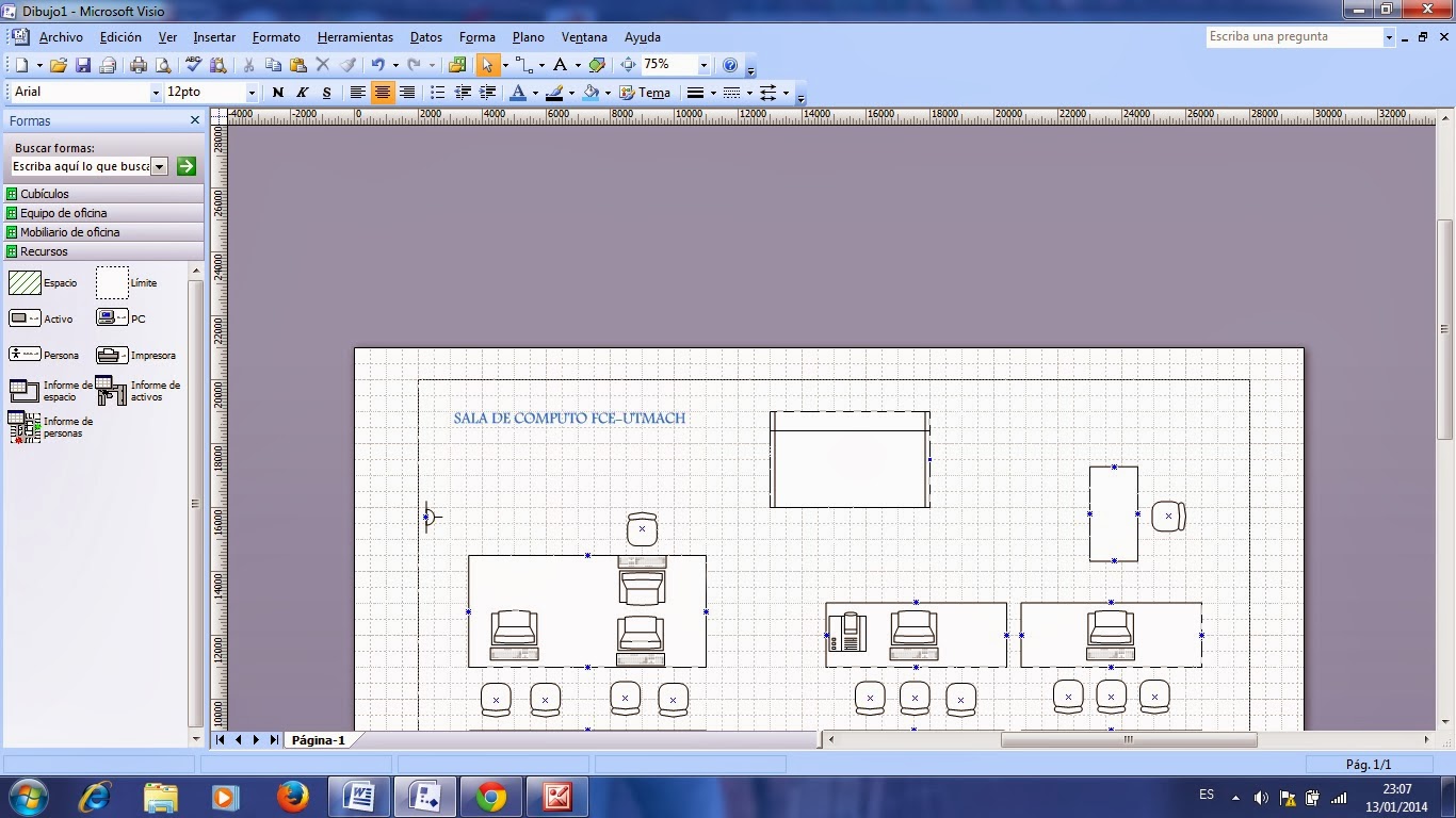 COMPUTACIÓN APLICADA II: CLASE #15 MANEJO DE MICROSOFT VISIO