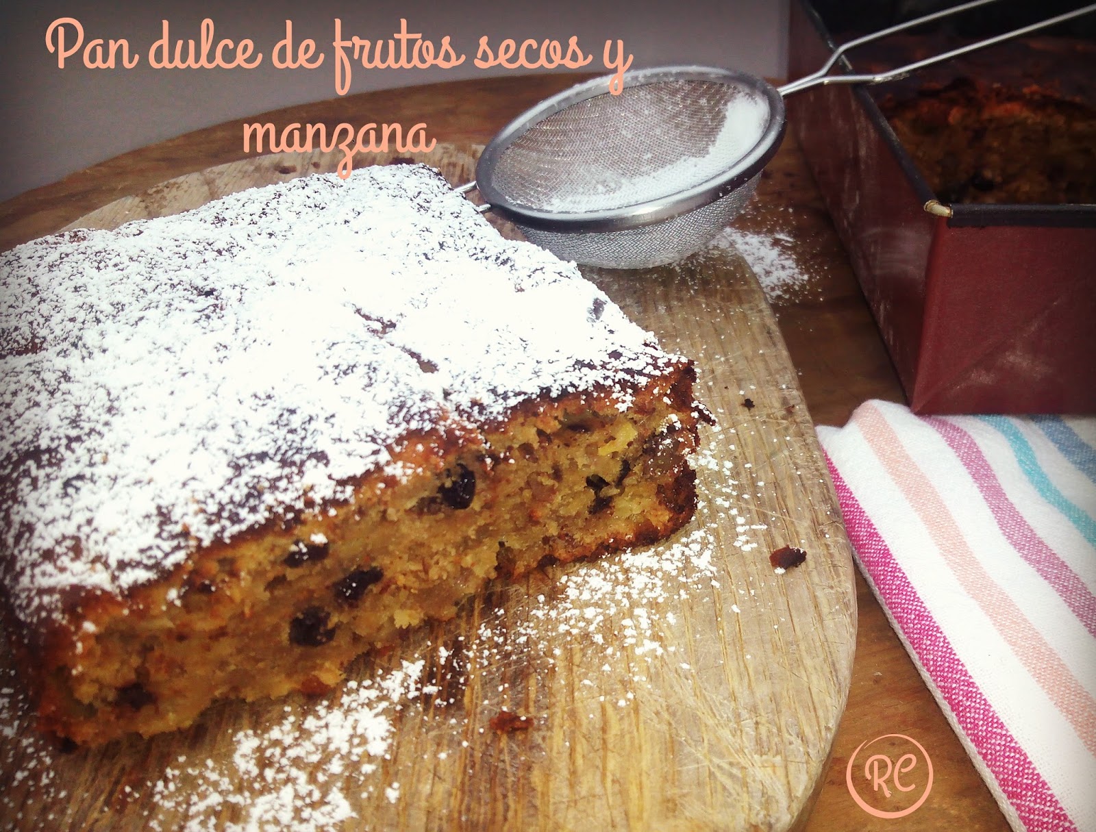 Recursos Culinarios: PAN DULCE DE FRUTOS SECOS Y MANZANA