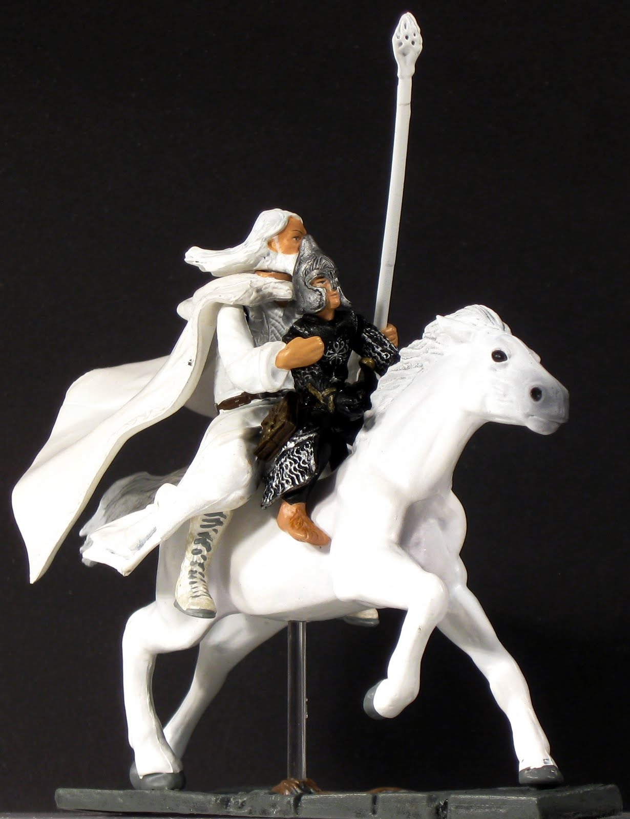 Toys and Stuff: AOME LOTR Pippin in Gondorian Armor with Gandalf on ...