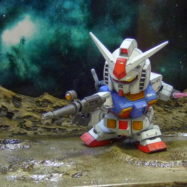 SD RX-78-2 Gundam - Painted Build