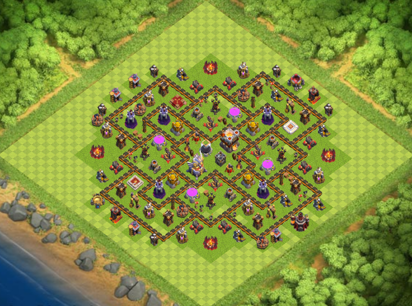 Maps for Clash of Clans