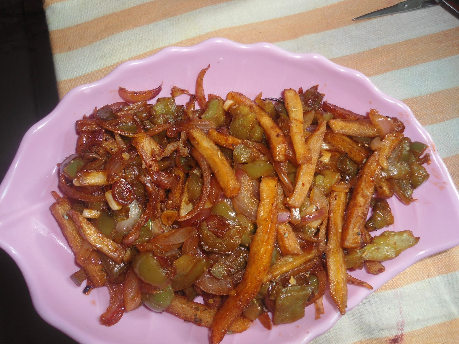 My Kitchen Experience: French Fry Chilly