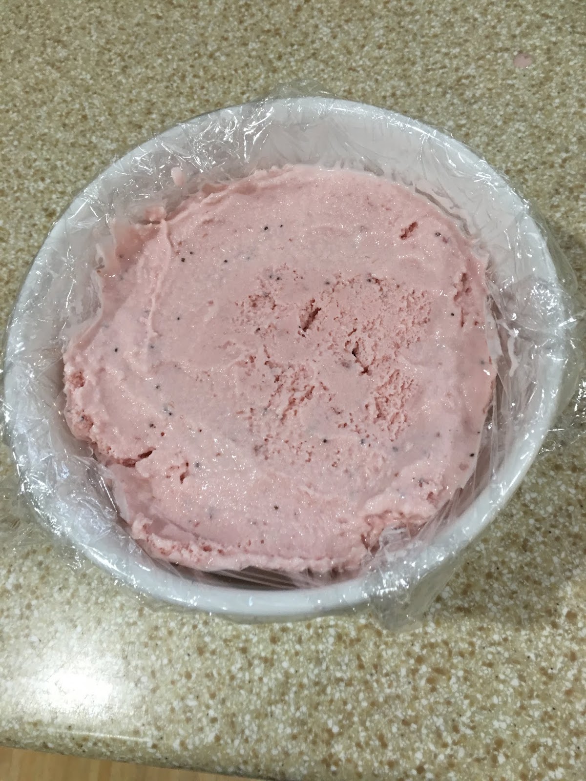 A Baked Alaska as a Birthday Cake