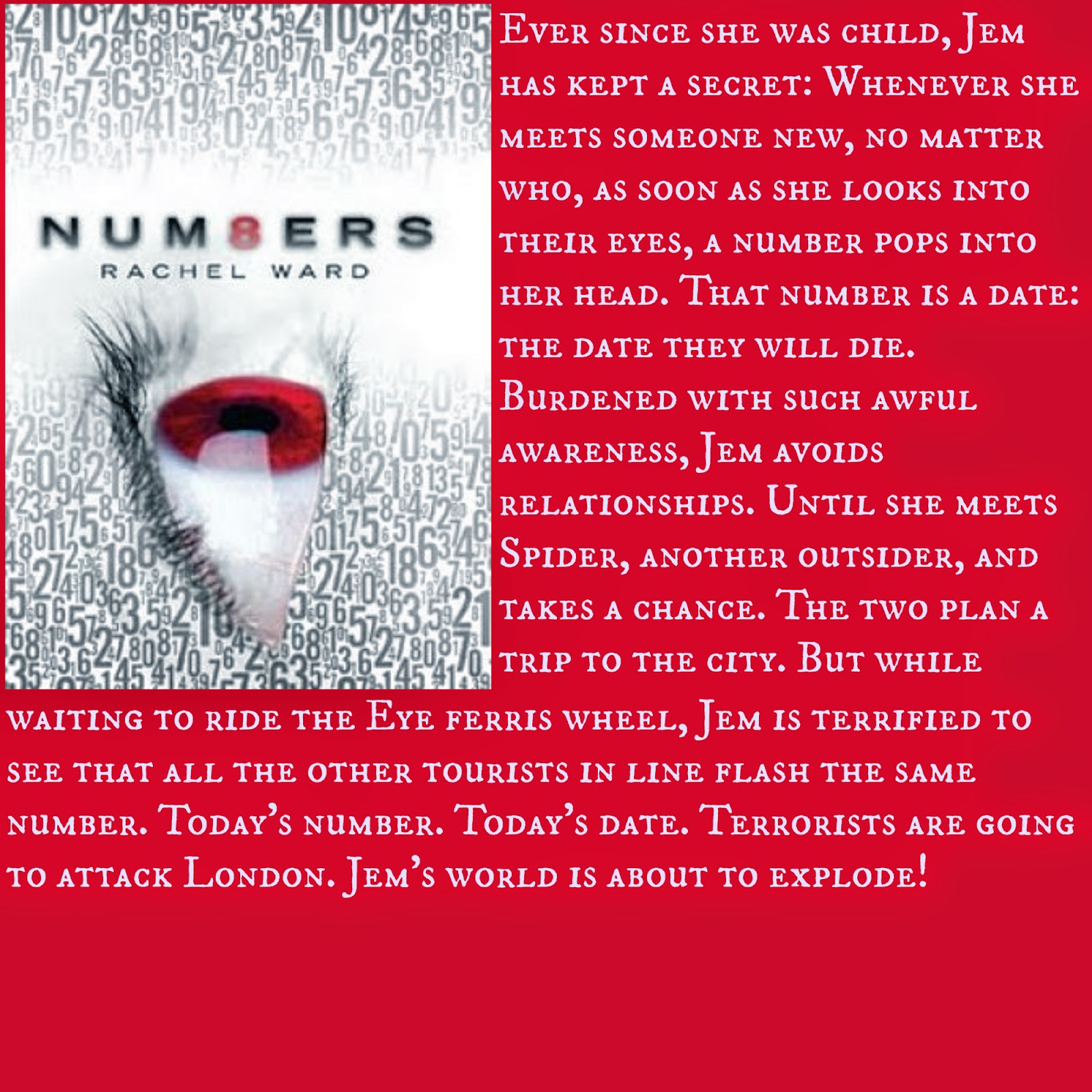 Hello Jenny Reviews: Mini Review Monday[26] Numbers by Rachel Ward