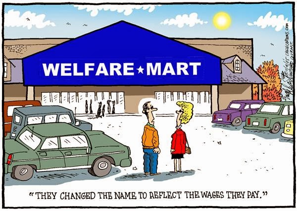 Presumptuous Politics: Shopping at Walmart Cartoons