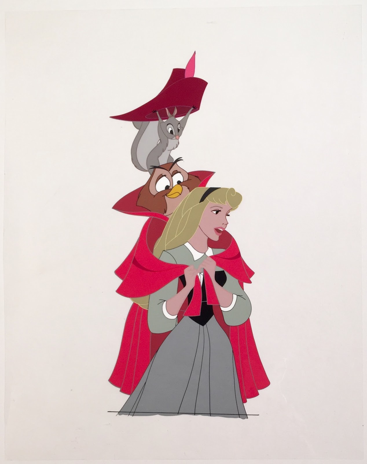 Animation Collection: Original Production Animation Cel of Briar Rose ...