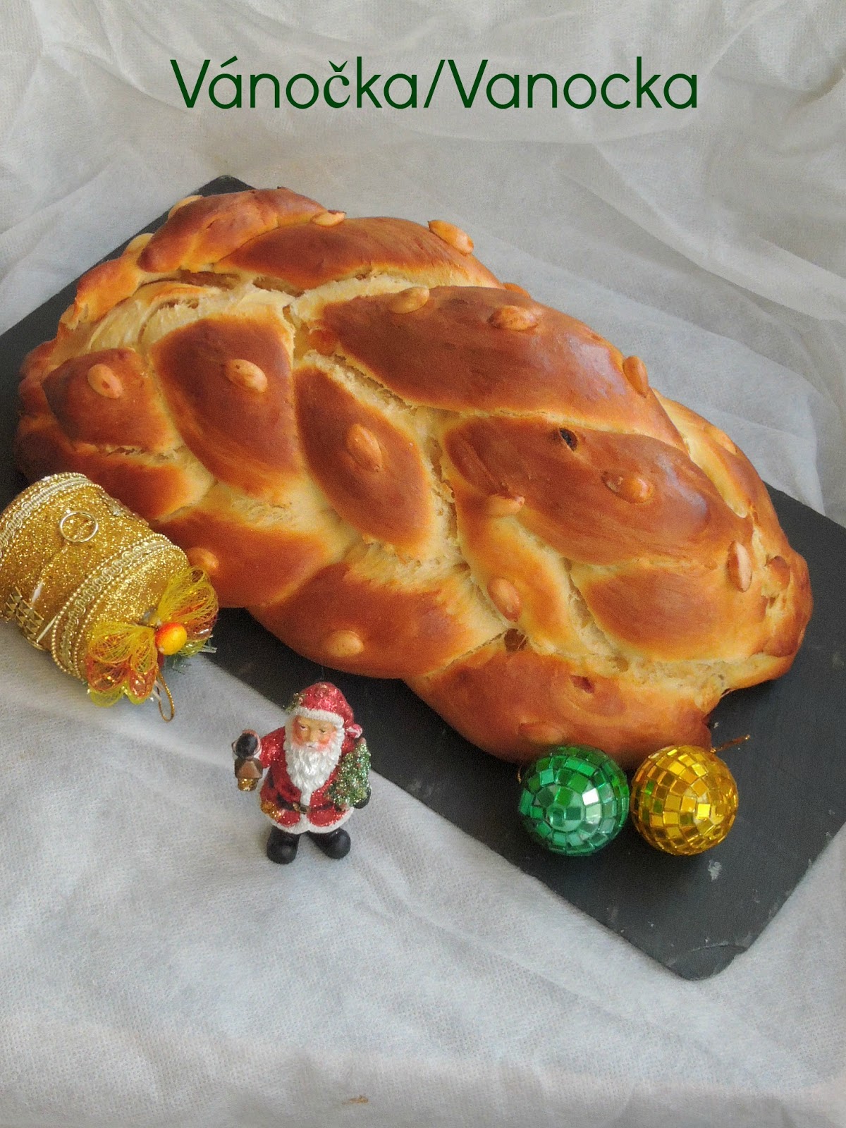 Priya's Versatile Recipes: Vánočka/Vanocka - Czech Christmas Bread