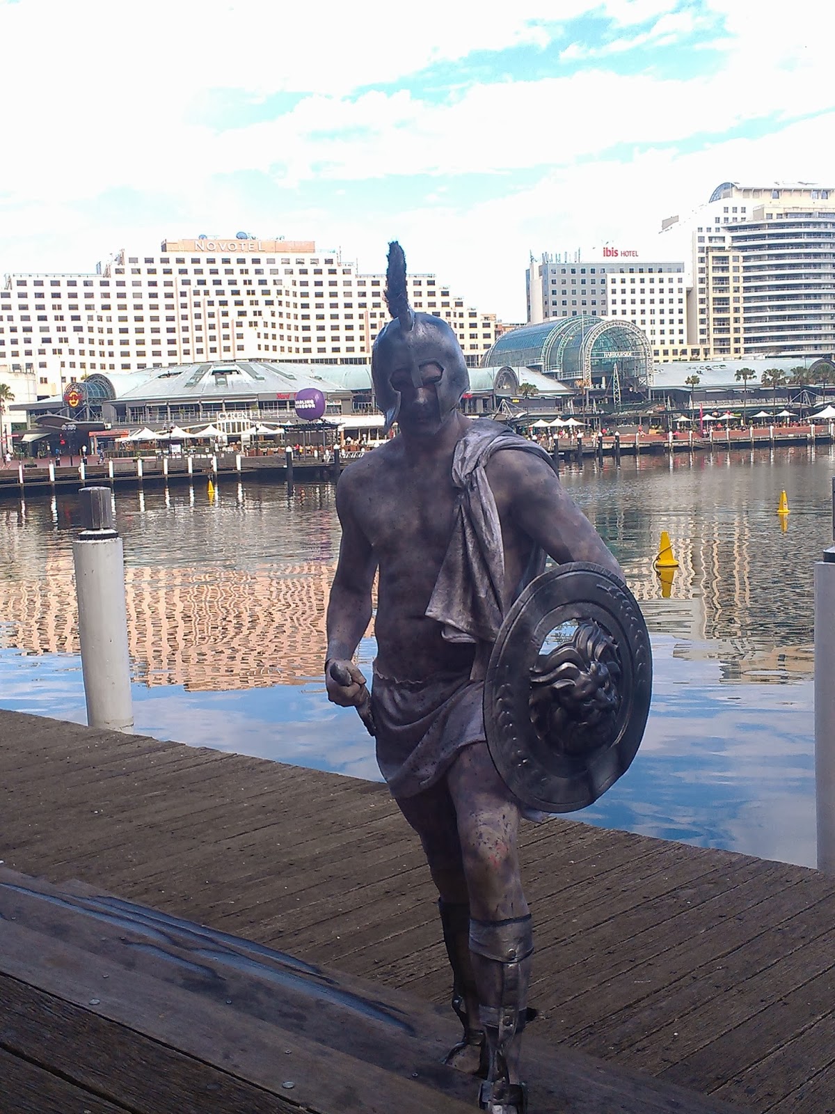 Human Statue Bodyart: 20th Century Fox Percy Jackson 2 Sea Of Monsters ...