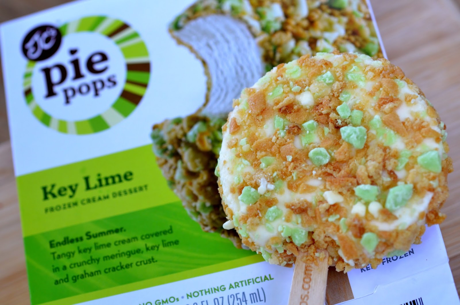 food and ice cream recipes: REVIEW: JC's Key Lime Pie Pops