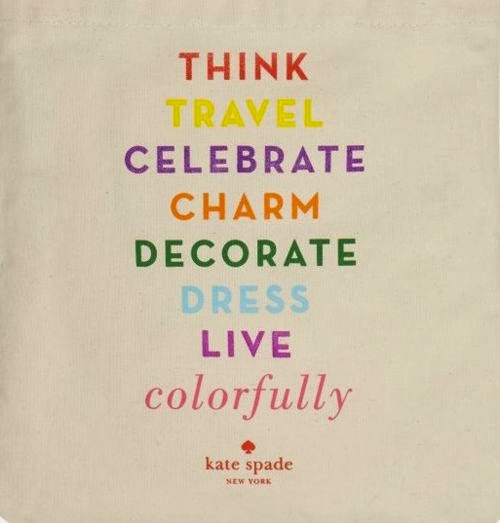 Think travel celebrate charm decorate dress live colorfully - Kate ...