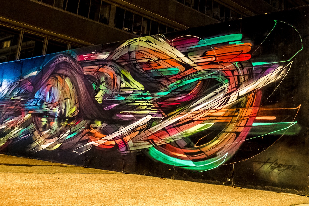 Hopare New Street Art In Cergy, France | StreetArtNews | StreetArtNews