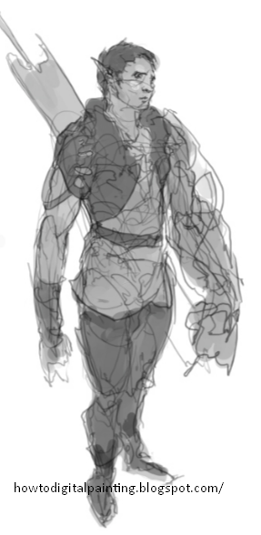 How to Character Design ( Digital Painting Tutorial ) - Digital ...