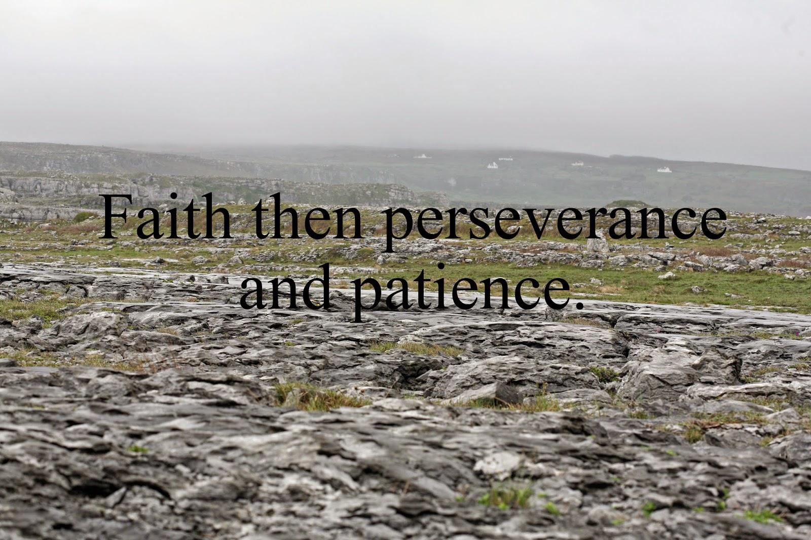 In the Wilderness: 2 Peter 1:1-11 Faith, Perseverance, Patience