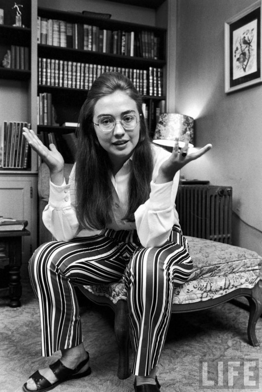 Portraits of Hillary Clinton in 1969 Portraits of Hillary Clinton in 1969