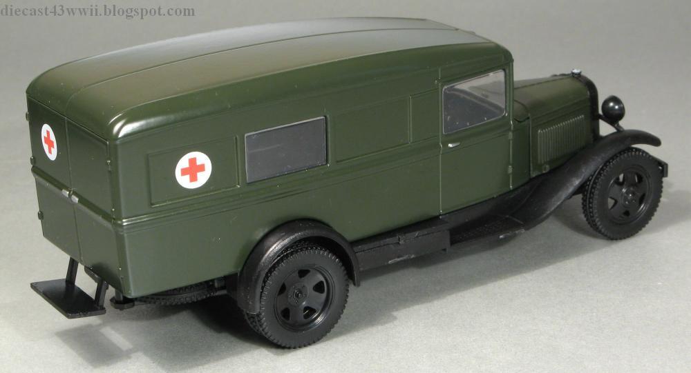 Military scale models: GAZ-55. De Agostini